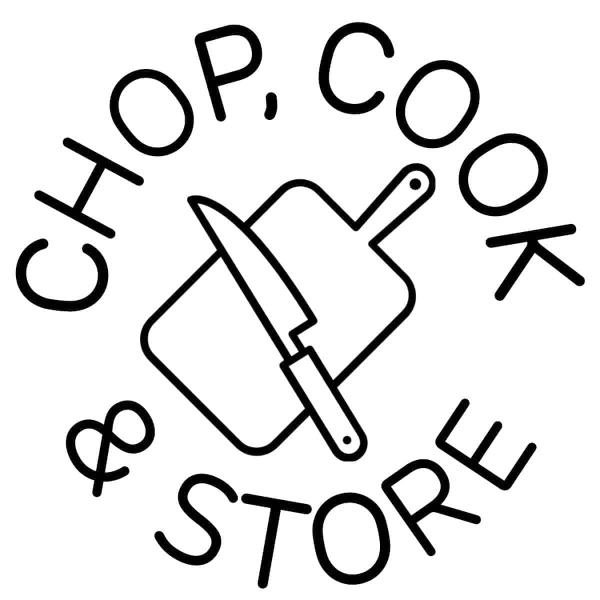 Chop, Cook and Store Food to Reduce Food Waste - Chop Cook and Store
